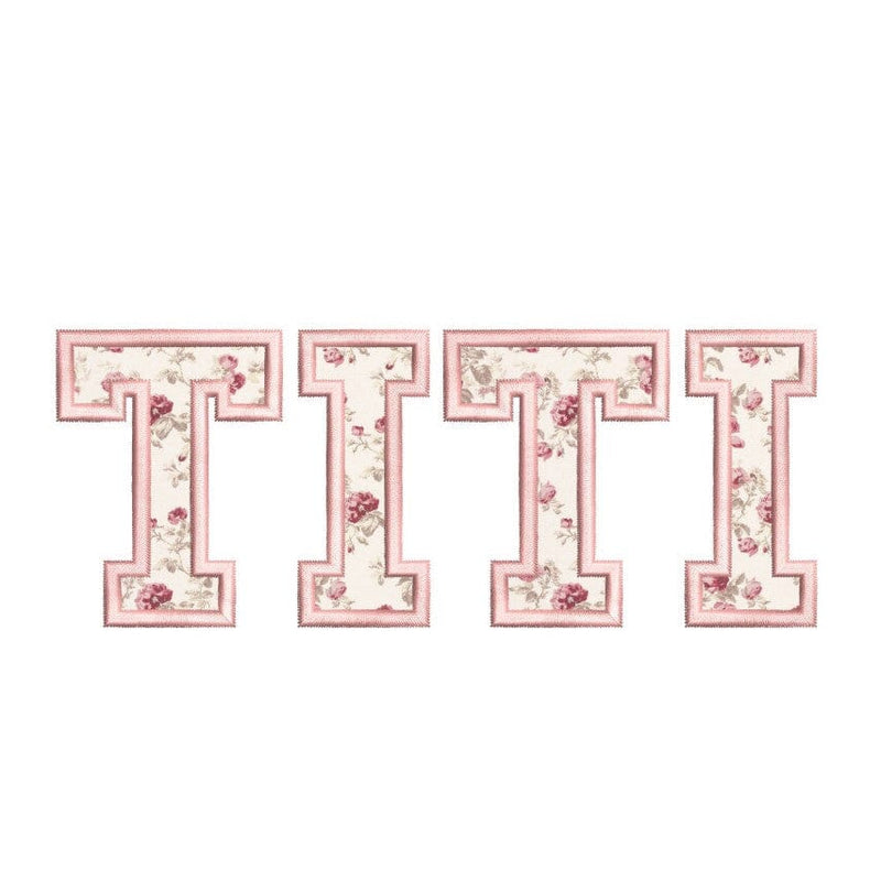Titi Applique Embroidery Design, 4 sizes, Instant Download - So Fontsy