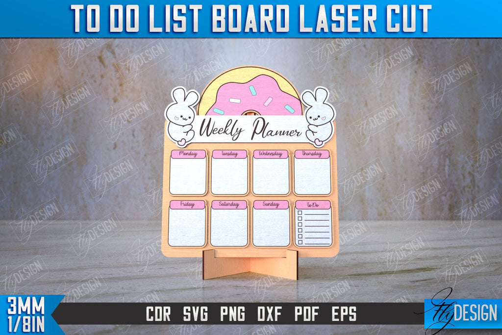 To Do List Board Bundle | Weekly Planner | Planner Board on a Stand ...