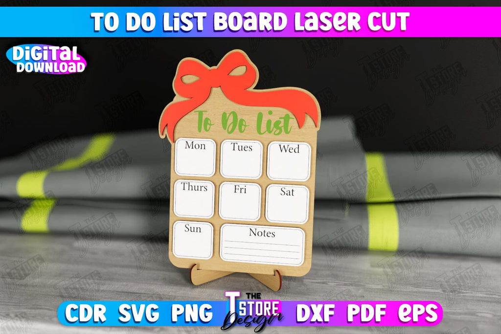 To Do List Board | Weekly Planner | Planner Board on a Stand | Desktop ...
