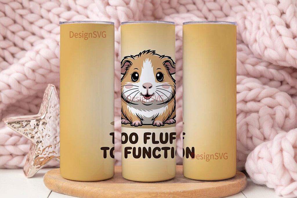 Too Fluff to Function Tumbler Wrap - So Fontsy