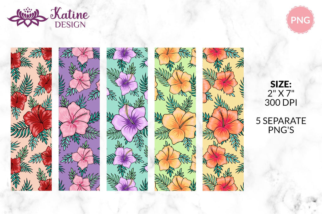 Topical bookmark, Hibiscus bookmark, Floral Bookmarks, Flower Bookmarks ...