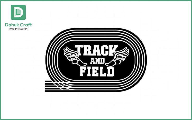 Track & Field SVG – Editable Year SVG PNG & EPS V13 - So Fontsy