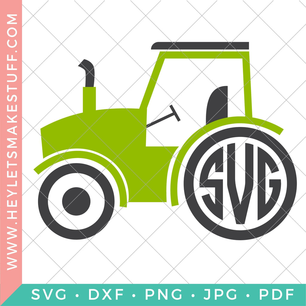 Tractor Monogram - So Fontsy