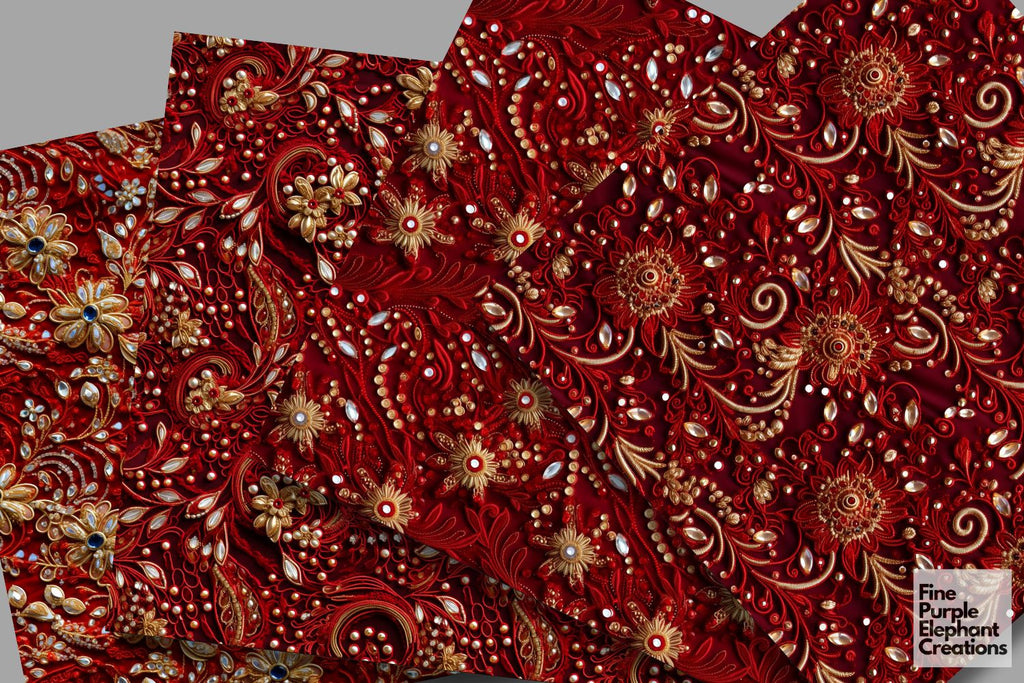 Traditional Indian Wedding Hindu Pattern - So Fontsy