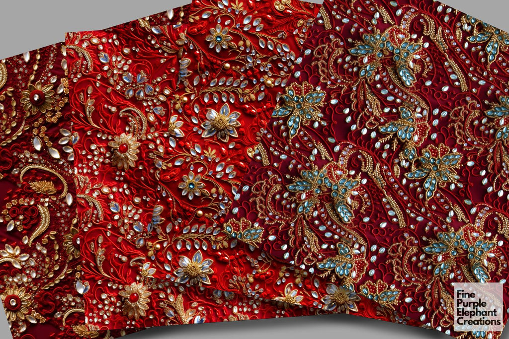 Traditional Indian Wedding Hindu Pattern - So Fontsy