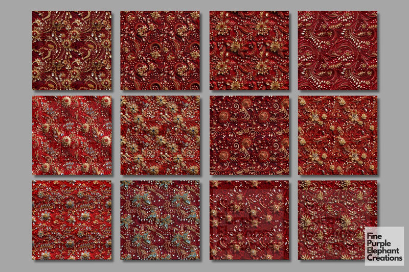 Traditional Indian Wedding Hindu Pattern - So Fontsy