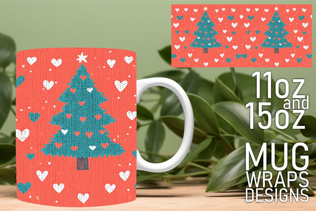 Transform your creativity, beautiful wraps for mugs! , Holiday - So Fontsy