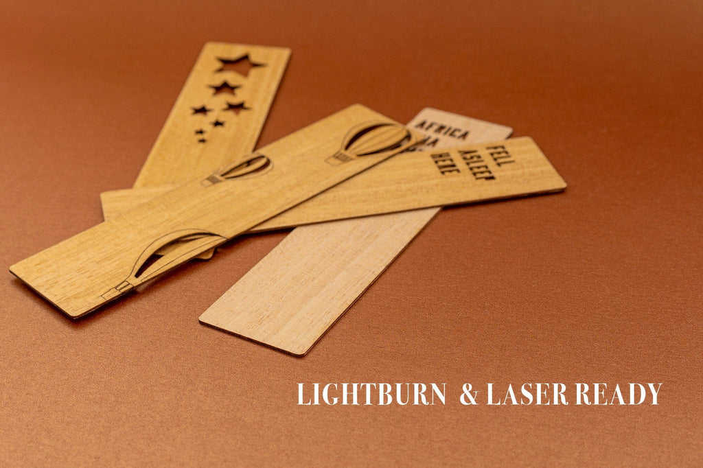 Travel Bookmarks Digital Vector Files for Laser Cutter. - So Fontsy