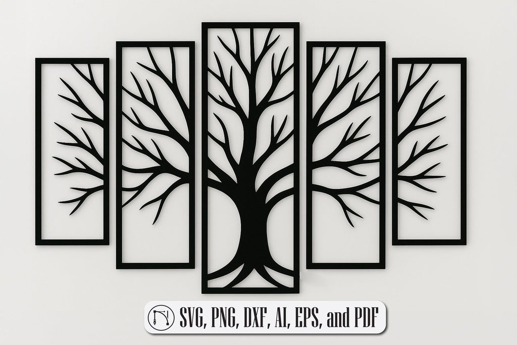 Tree of Life Wall Decor SVG Cut File - So Fontsy