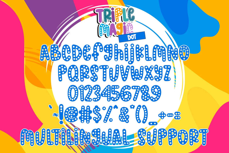 Triple Magic Font - So Fontsy