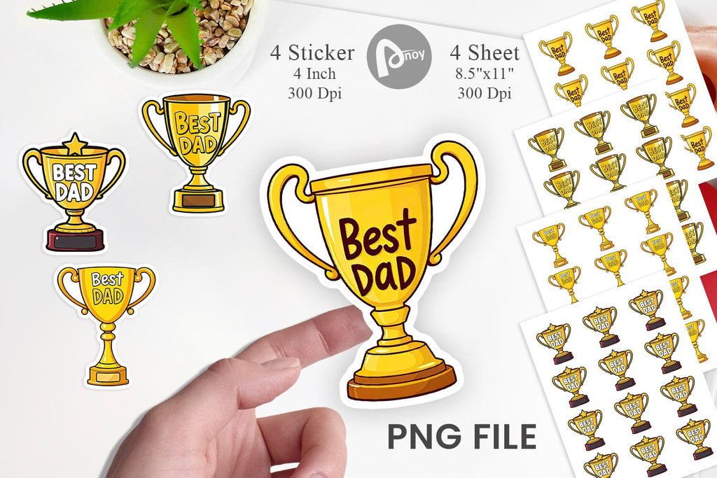 Trophy Sticker - So Fontsy