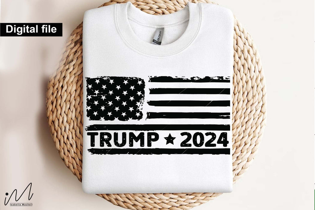 Trump 2024 usa flag svg, Trump t-shirt, Trump and flag, Trump president ...