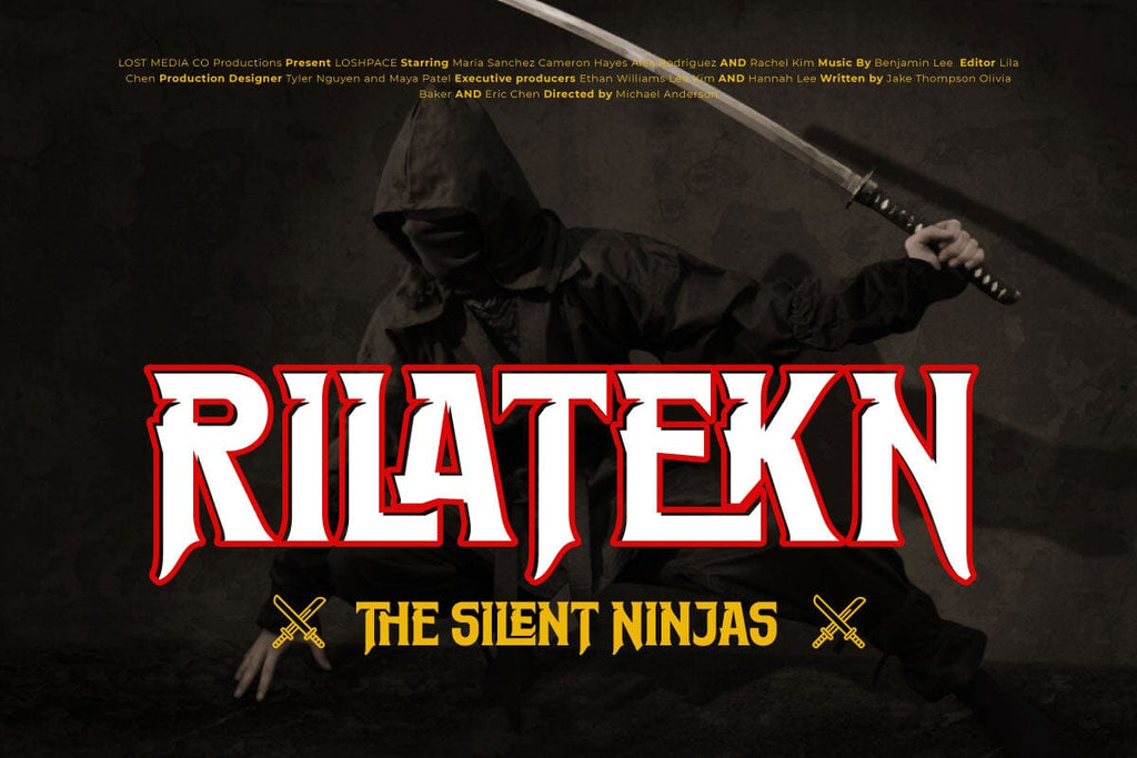 Tuiven - Movie Display Font - So Fontsy