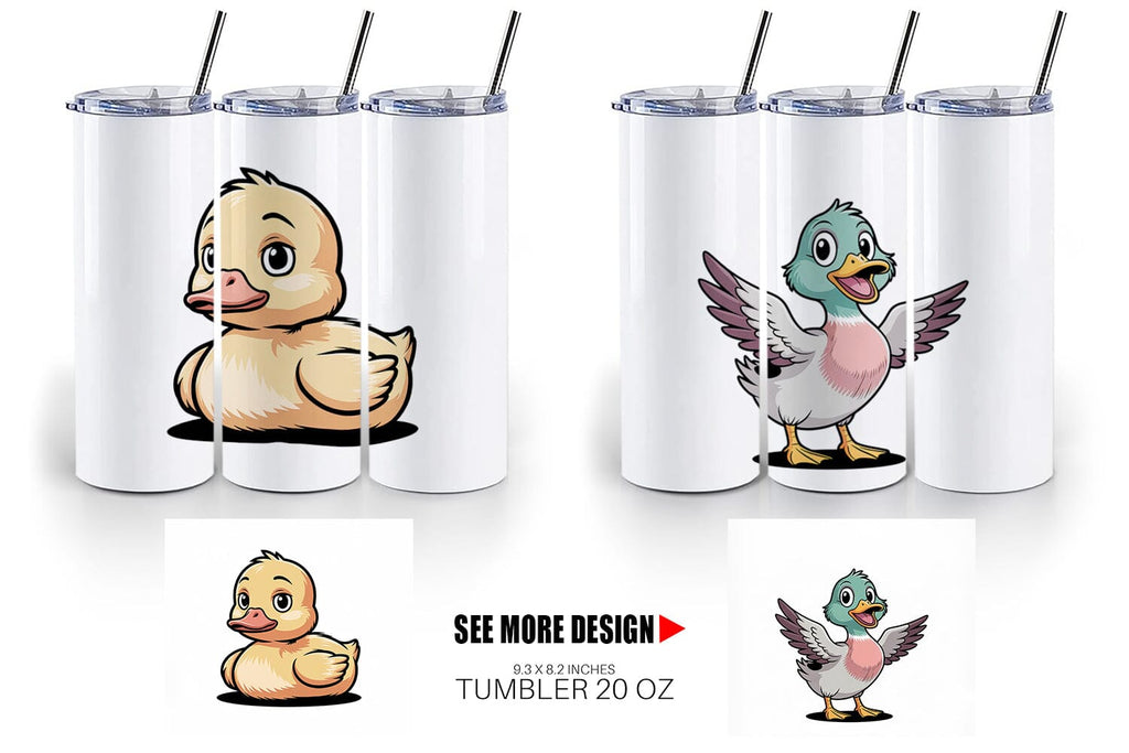 Tumbler Duck Mood - So Fontsy