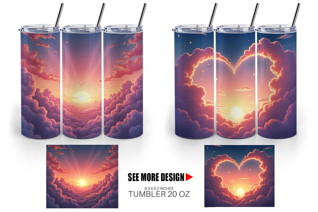 Tumbler Love Horizon - So Fontsy