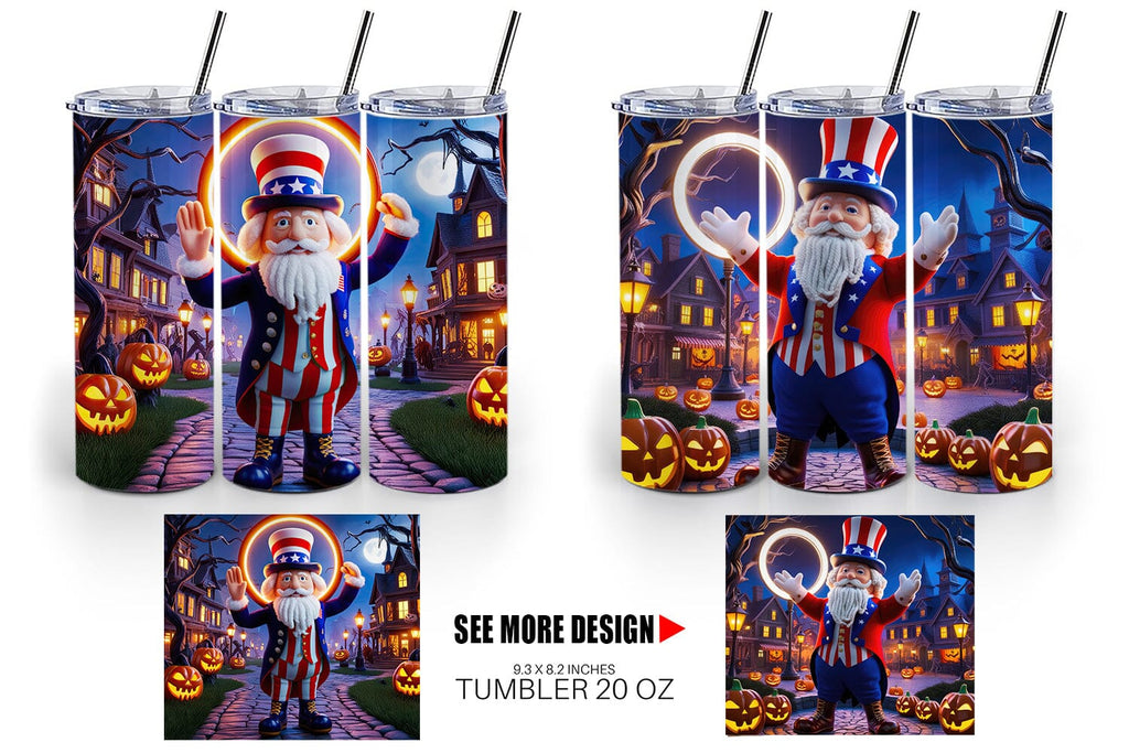 Tumbler Uncle Sam - So Fontsy