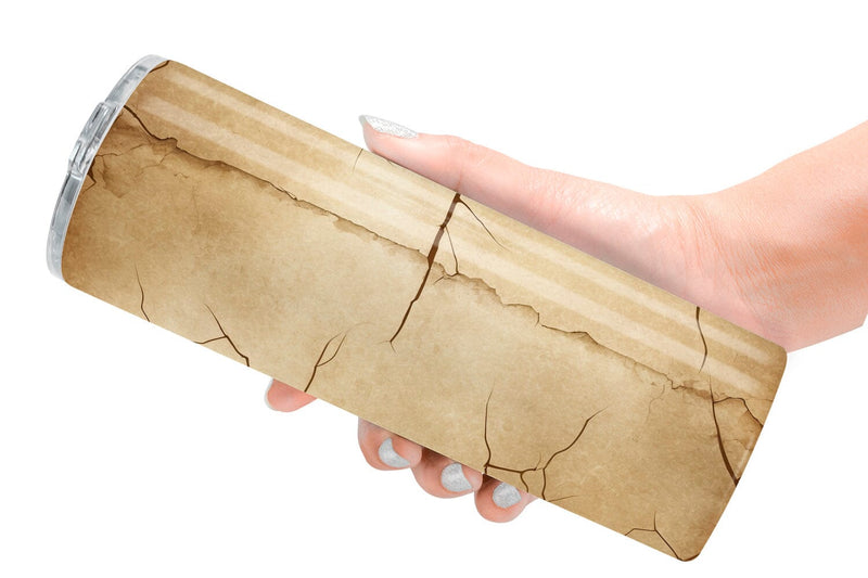 Tumbler Wrap Old Paper - So Fontsy