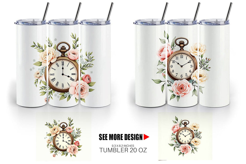 Tumbler Wrap Pocket Watch - So Fontsy
