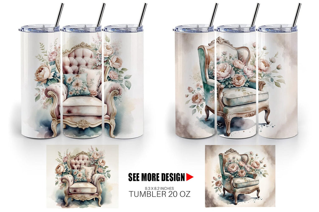 Tumbler Wrap Velvet Chair - So Fontsy