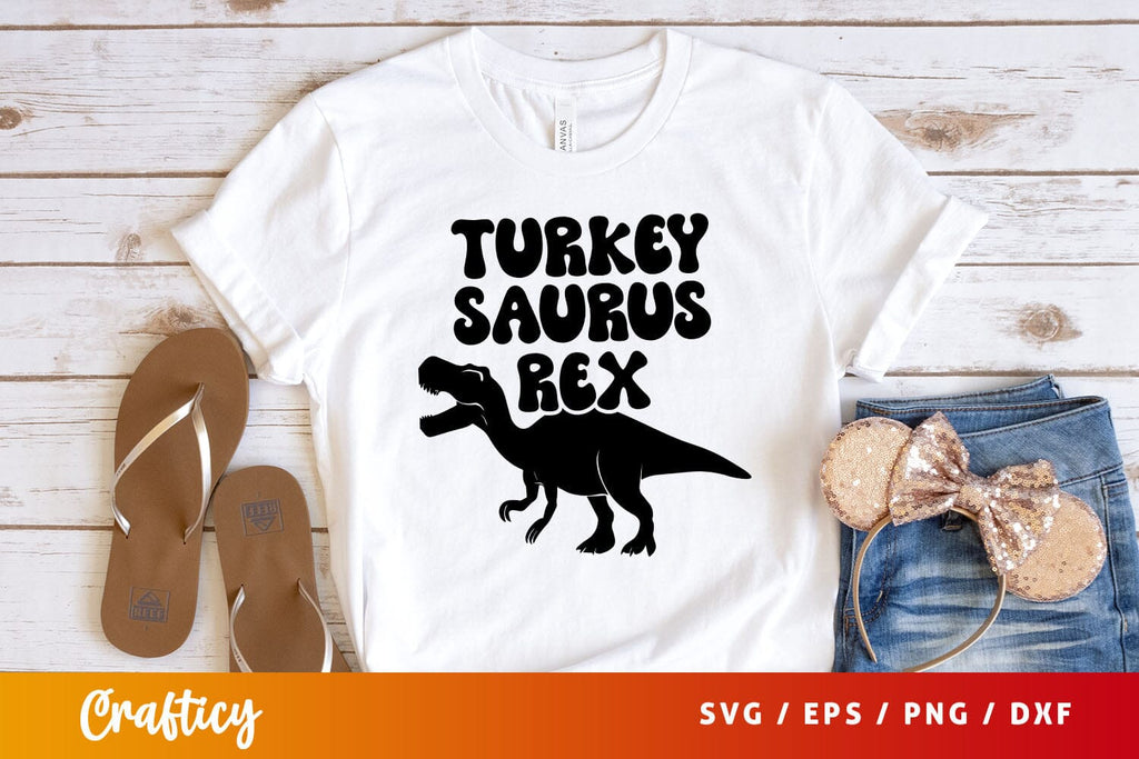 Turkey saurus rex SVG Design - So Fontsy