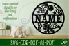 Turtles name sign svg laser cut template - So Fontsy
