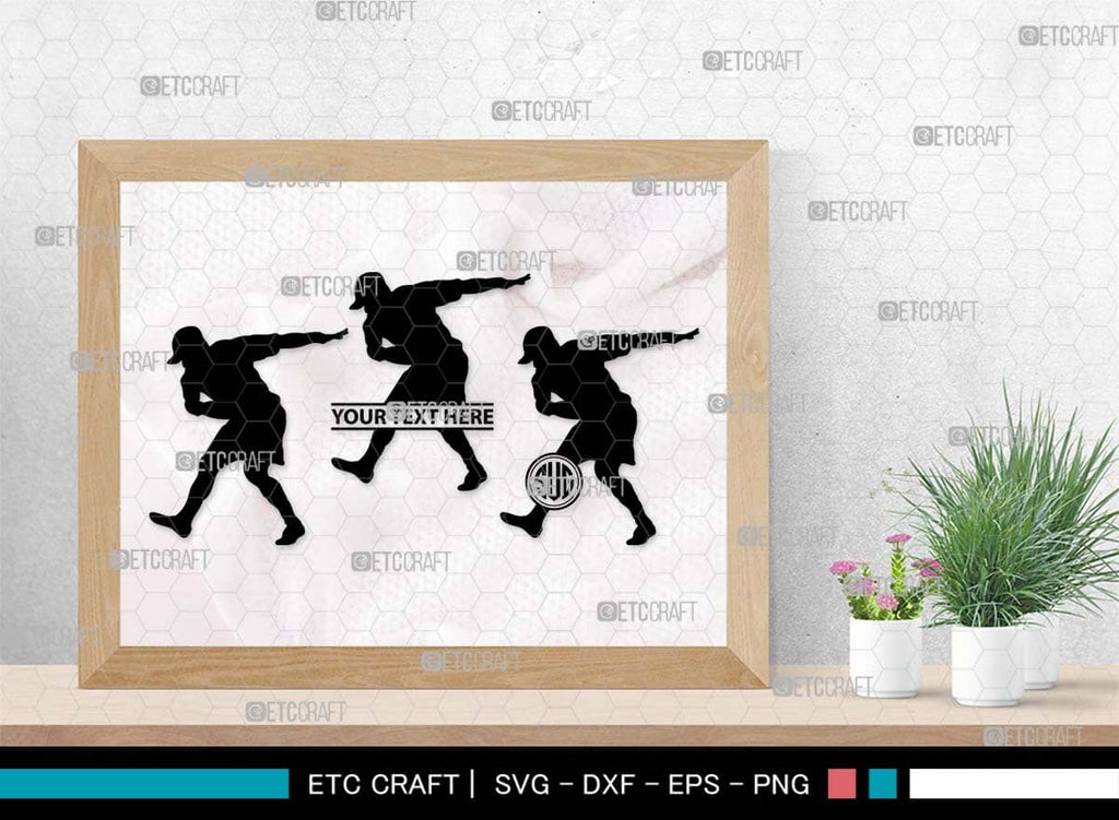 Ultimate Frisbee Monogram, Ultimate Frisbee Silhouette, Ultimate ...