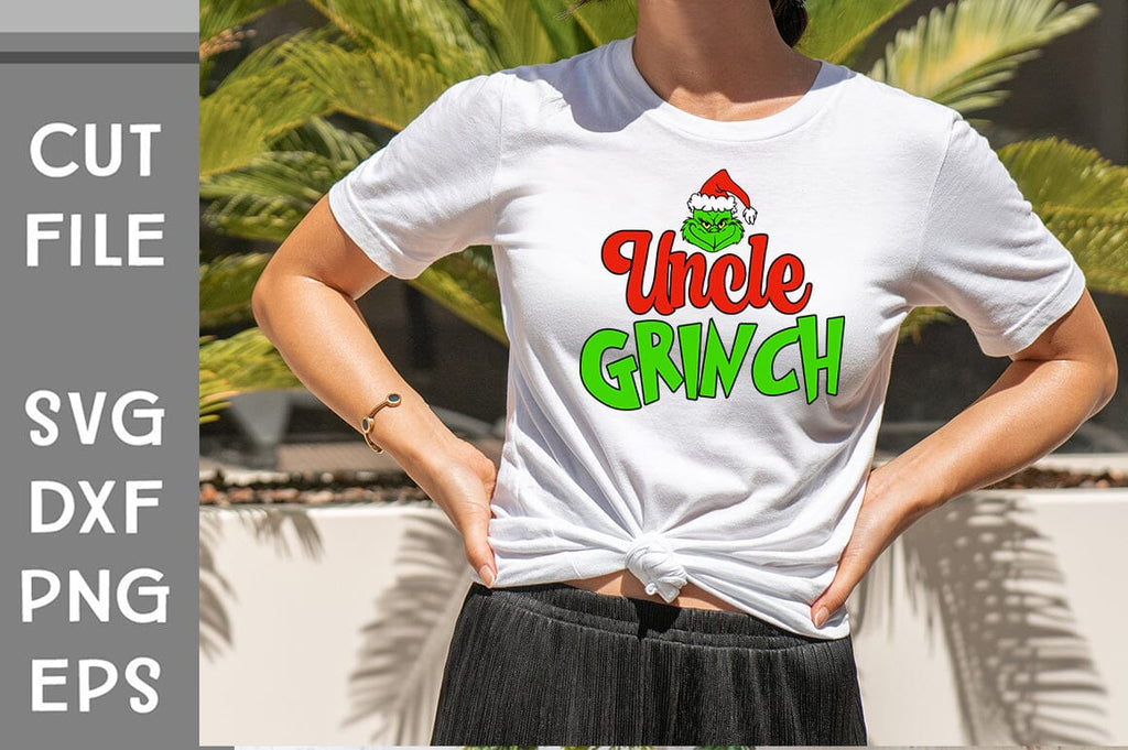 Uncle Grinch SVG - So Fontsy