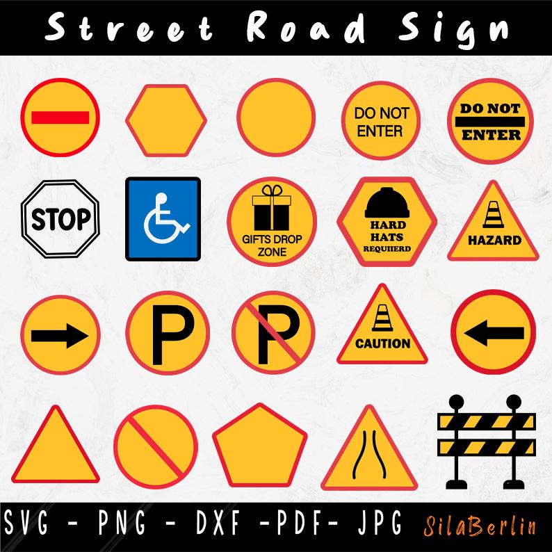 Under Construction svg, Road Signs Bundle SVG, Construction Tools svg ...
