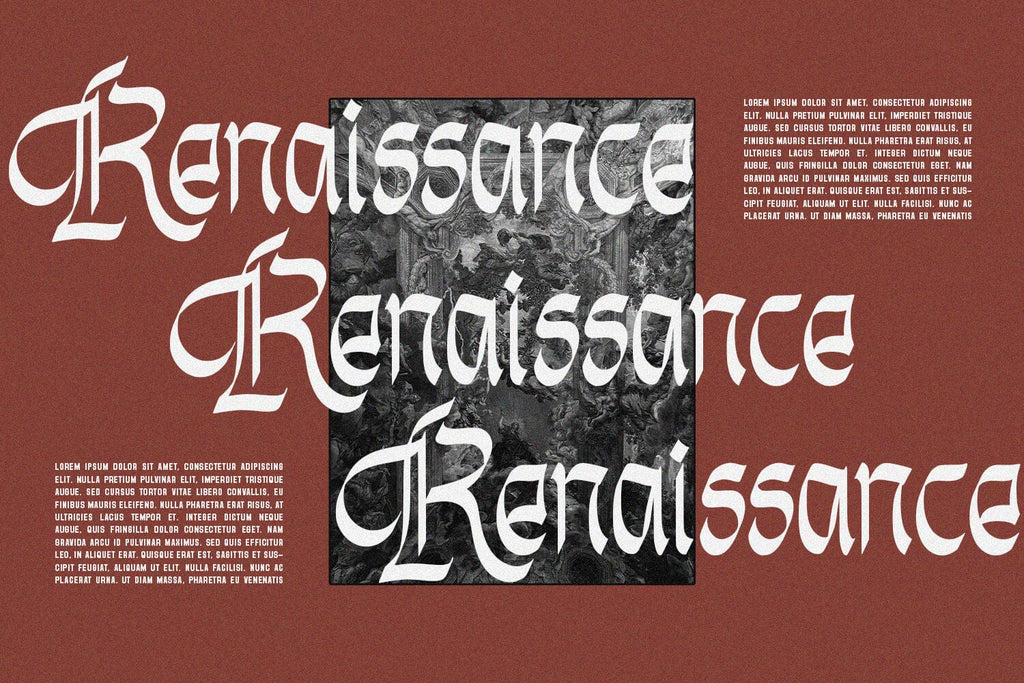 Unholy Trinity - Gothic Display - So Fontsy