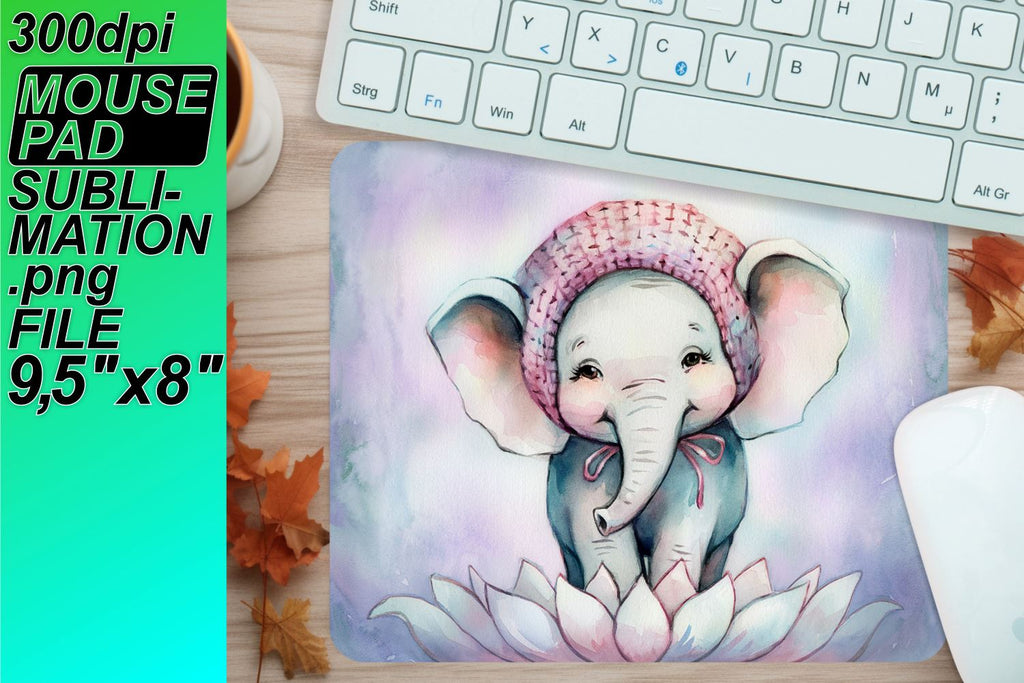 Unique mouse pad design, ideal for creative projects! , Animals - So Fontsy