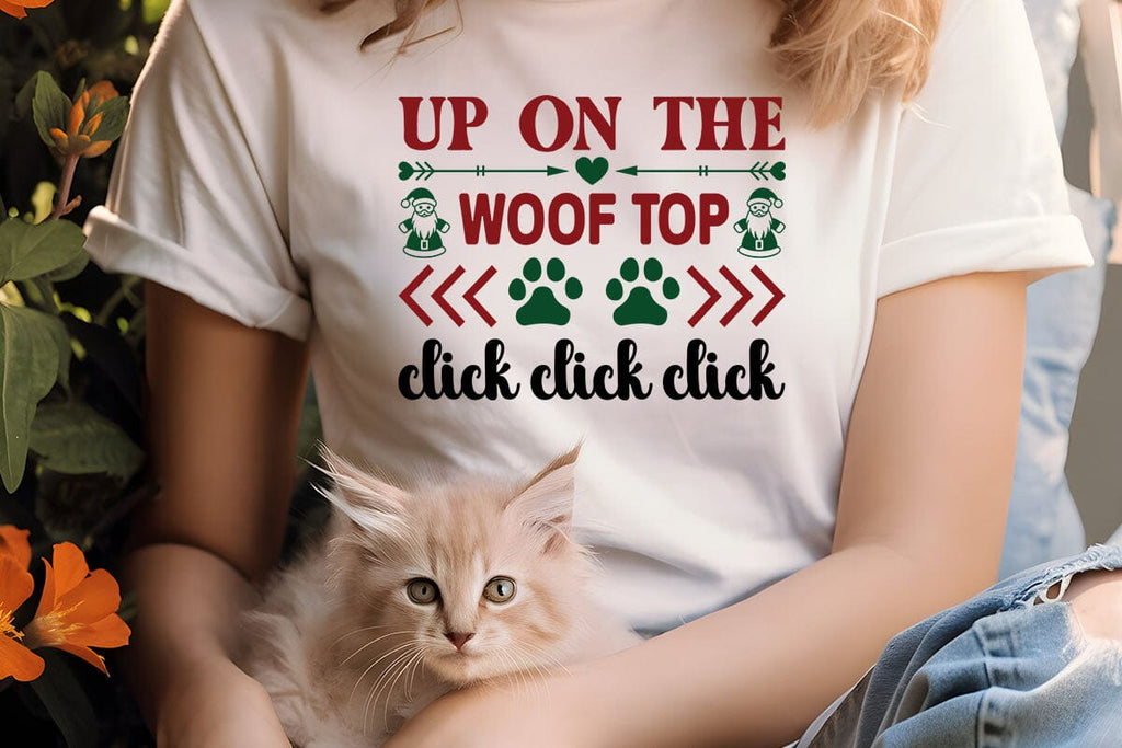 up on the woof top click click click - So Fontsy