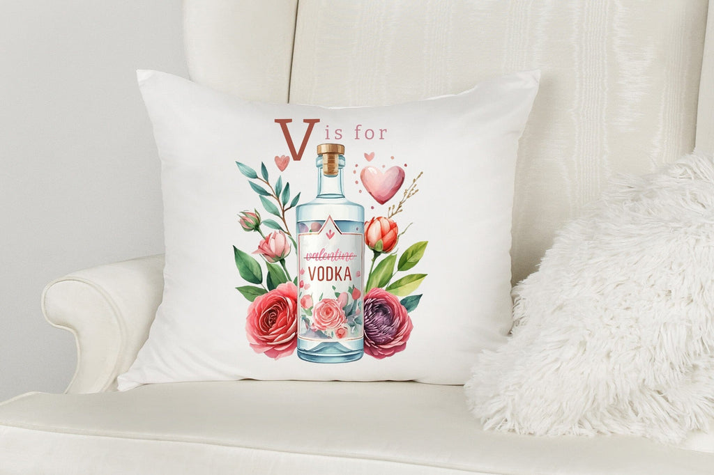 V is for Vodka, Anti Valentine's Day PNG - So Fontsy