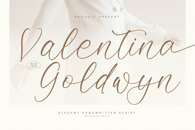 Valentina Goldwyn - Elegant Handwritten Script - So Fontsy