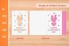 Valentine Insert Card Paper Cut SVG 4 - Postcard Size - So Fontsy