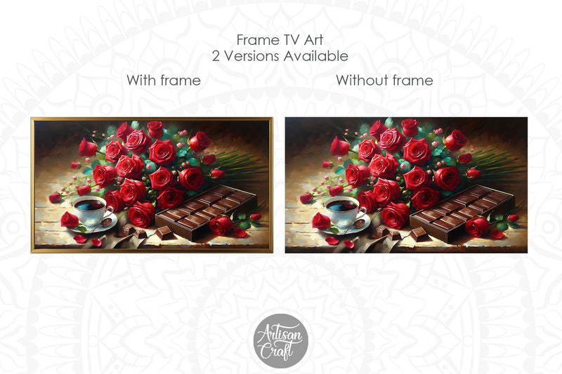 Valentine's Day Frame Tv Art | So Fontsy