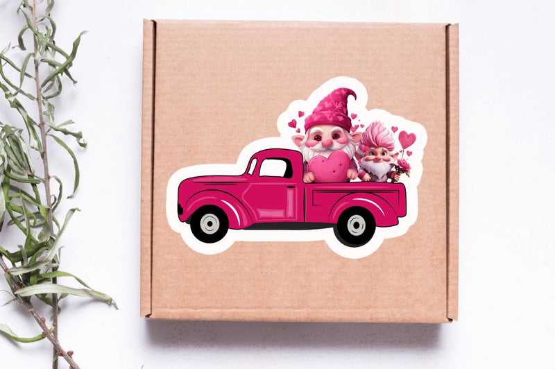 Valentine's Day Gnomes Sticker Bundle - So Fontsy