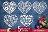 Valentine's Day Heart Paper Cut Bundle SVG - So Fontsy