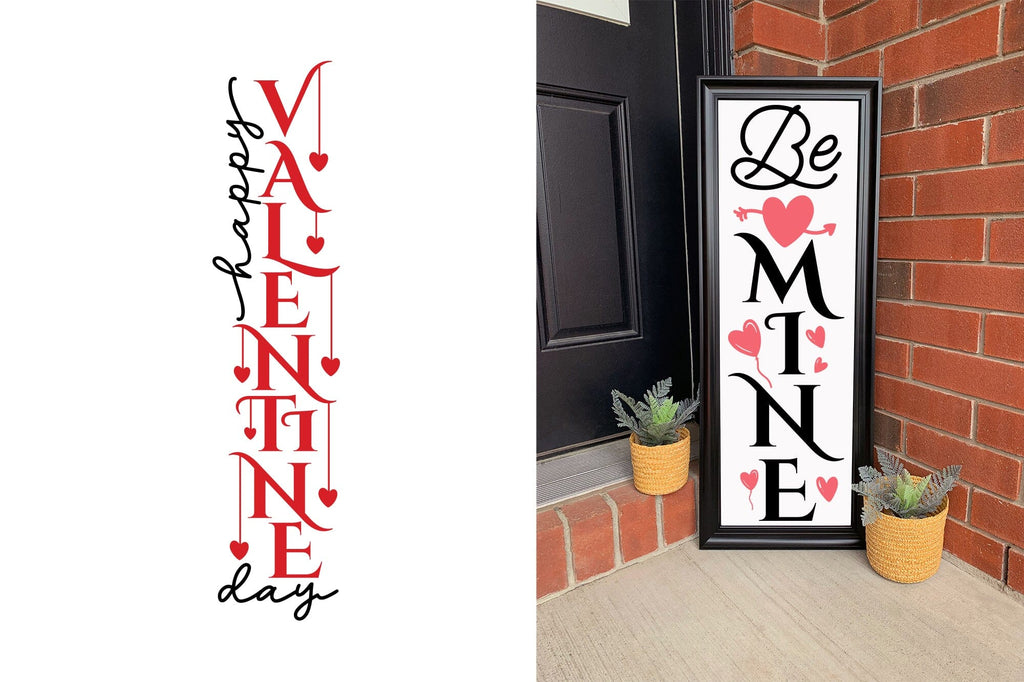 Valentine's Day Porch Sign SVG Bundle - So Fontsy