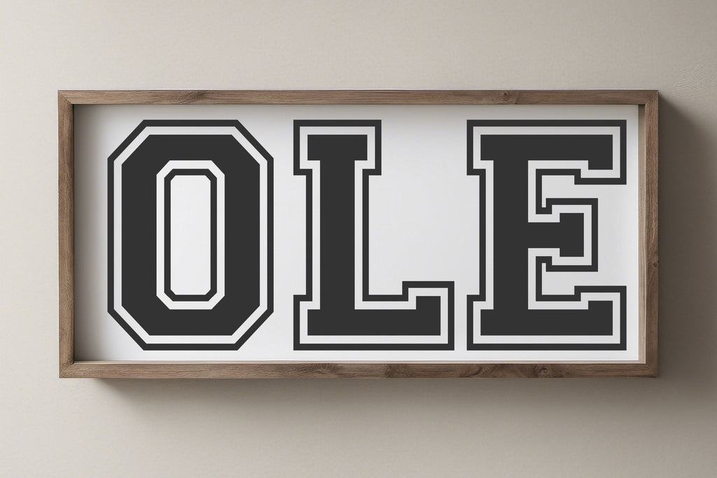 Varsity Font SVG, College Alphabet, Monogram SVG, Sports Font, Varsity ...