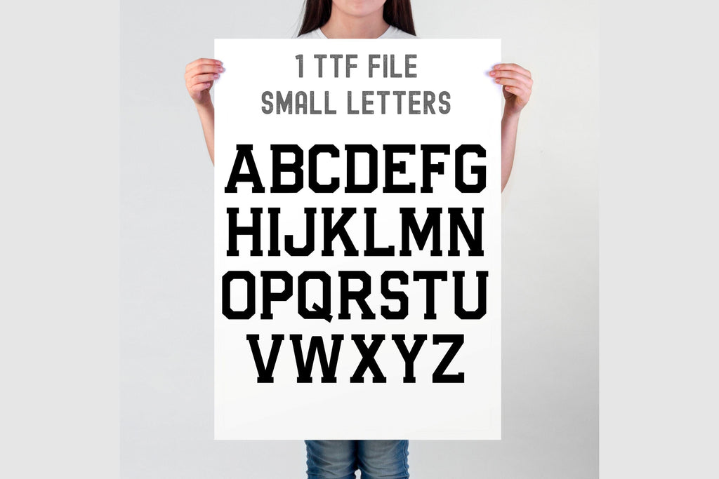 Varsity Narrow Font, Varsity Font SVG, Jersey Font SVG TTF, Outline Le ...