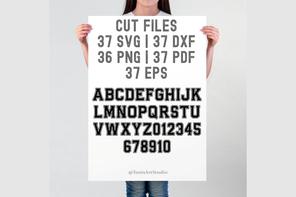 Varsity Narrow Font, Varsity Font SVG, Jersey Font SVG TTF, Outline Le ...