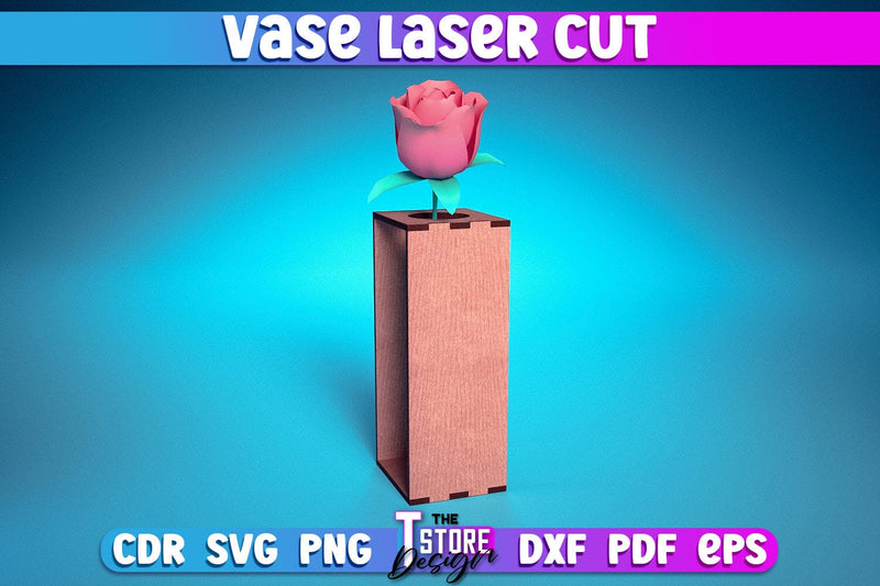 Vase Laser Cut Design | Flower Vase Design Laser Cut Design | CNC Files ...