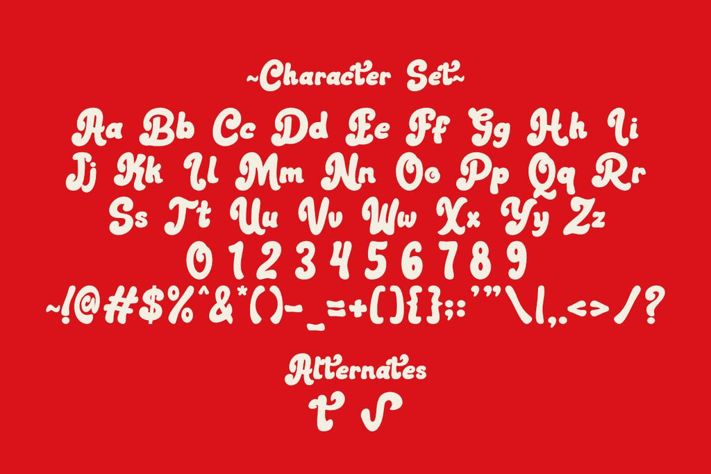 Velvet Gown - Bold Retro Font - So Fontsy