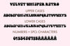 Velvet Whisper Font Duo - So Fontsy