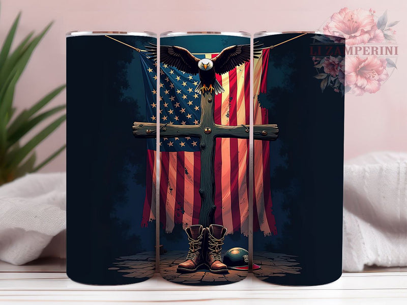 Veteran Tumbler Wrap, Military Drinkware, Veterans Day PNG, Soldier ...