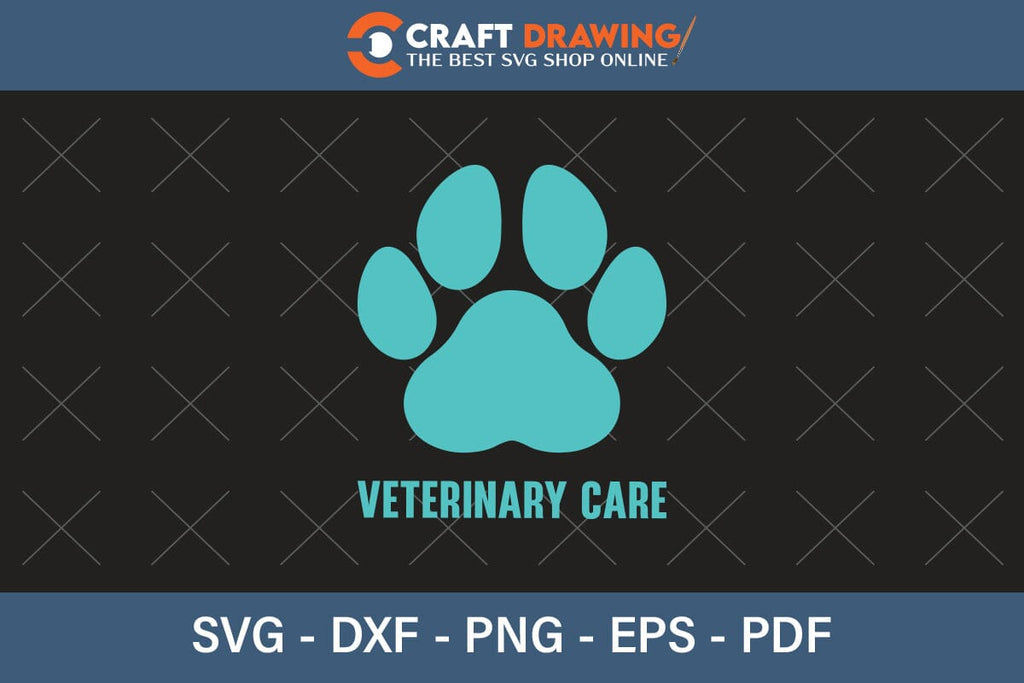 Veterinary Care Svg Png Jpg Vector Cutting File For Cricut And ...
