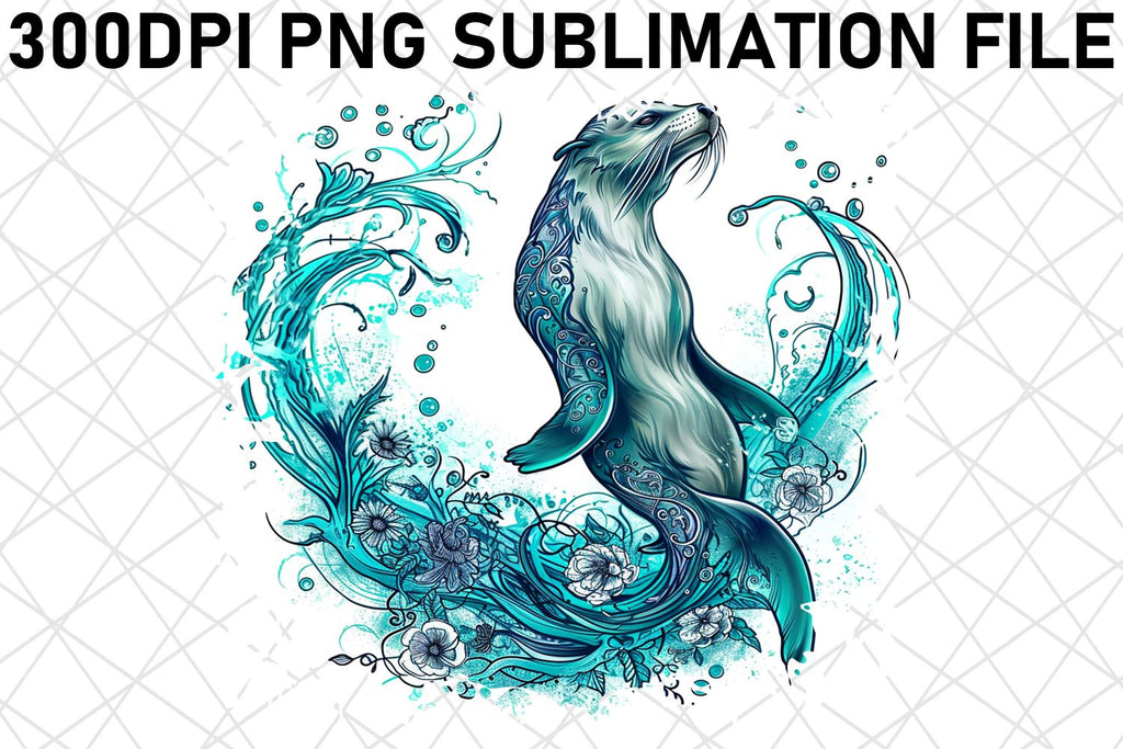 Vibrant Ocean Fish Sublimation Graphics: Bring the Ocean Home - So Fontsy