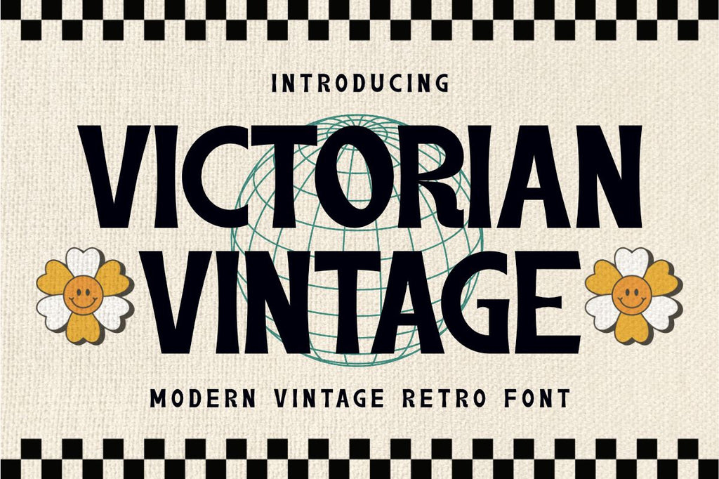Victorian Vintage - Modern Serif Font - So Fontsy