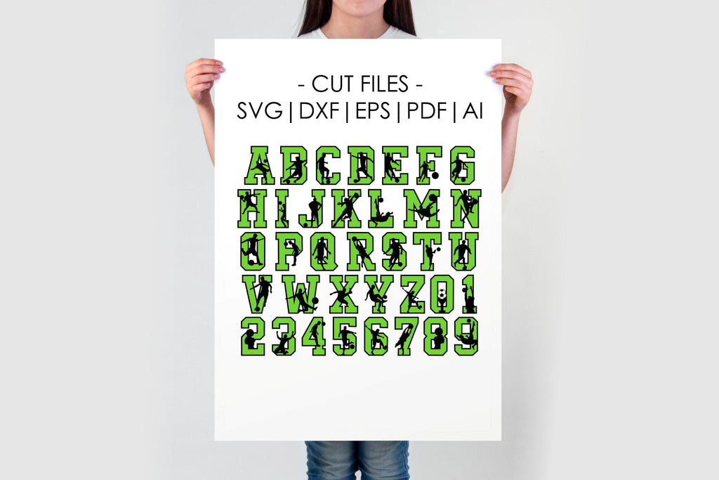 Victory League Sports Font | Bold Football Alphabet for Cricut & Silho ...