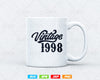 Vintage 1998 Birthday Svg Png, 26th Birthday Svg, Vintage 1998 Shirt ...